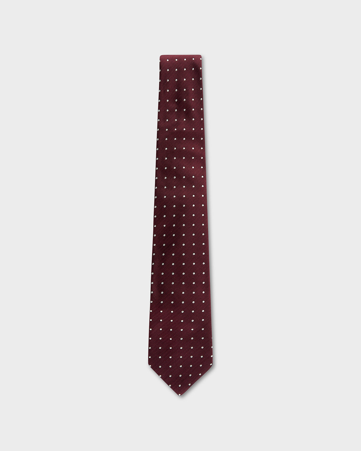 Altea Maroon Spotted Tie– Parker & Co.