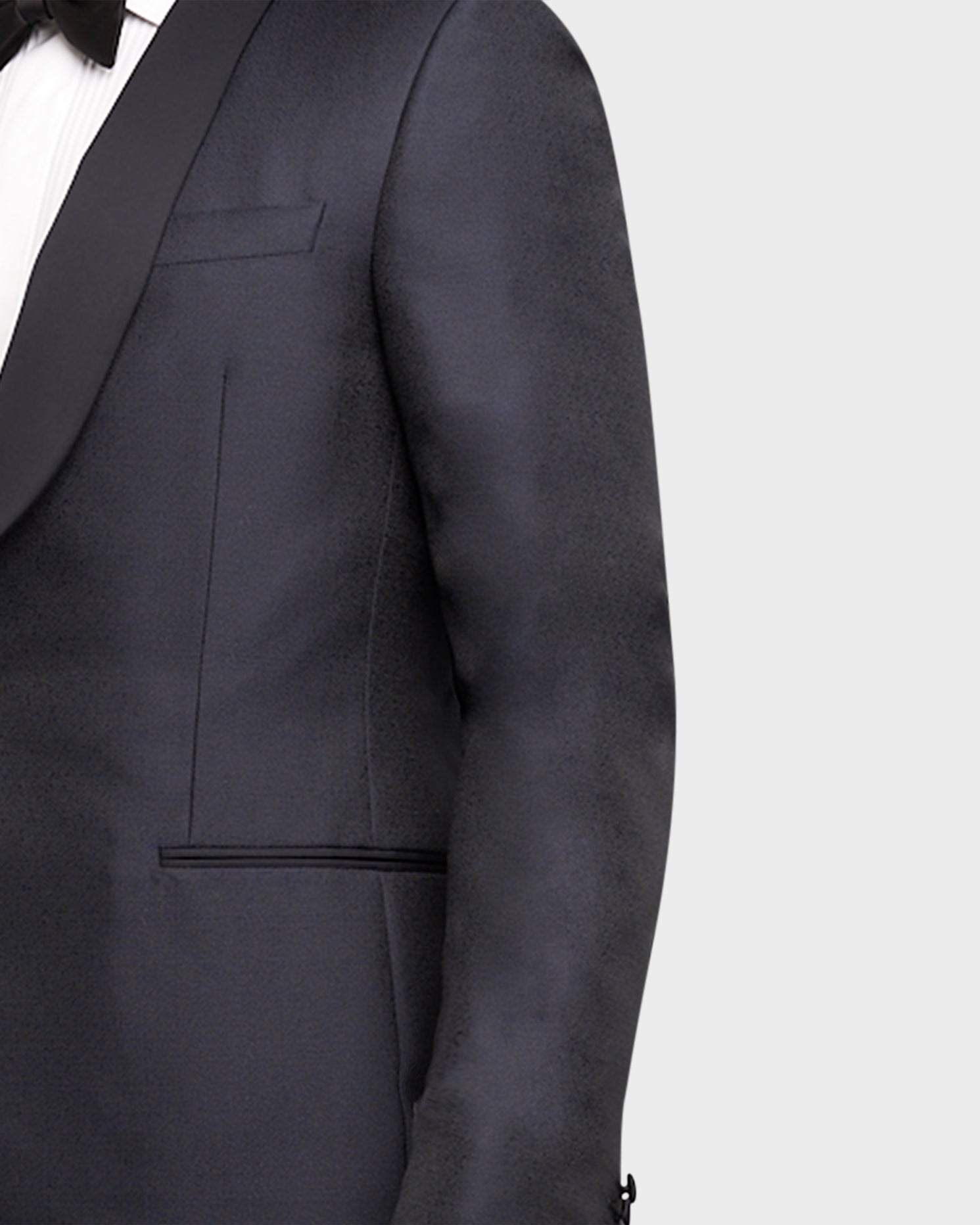 Zegna Midnight Blue Textured Dinner Jacket– Parker & Co.