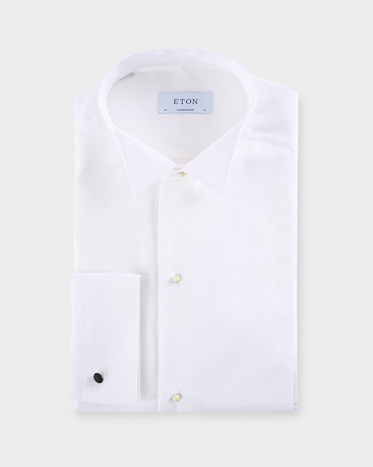 Eton White Wing Collar Marcella French Cuff Shirt– Parker & Co.