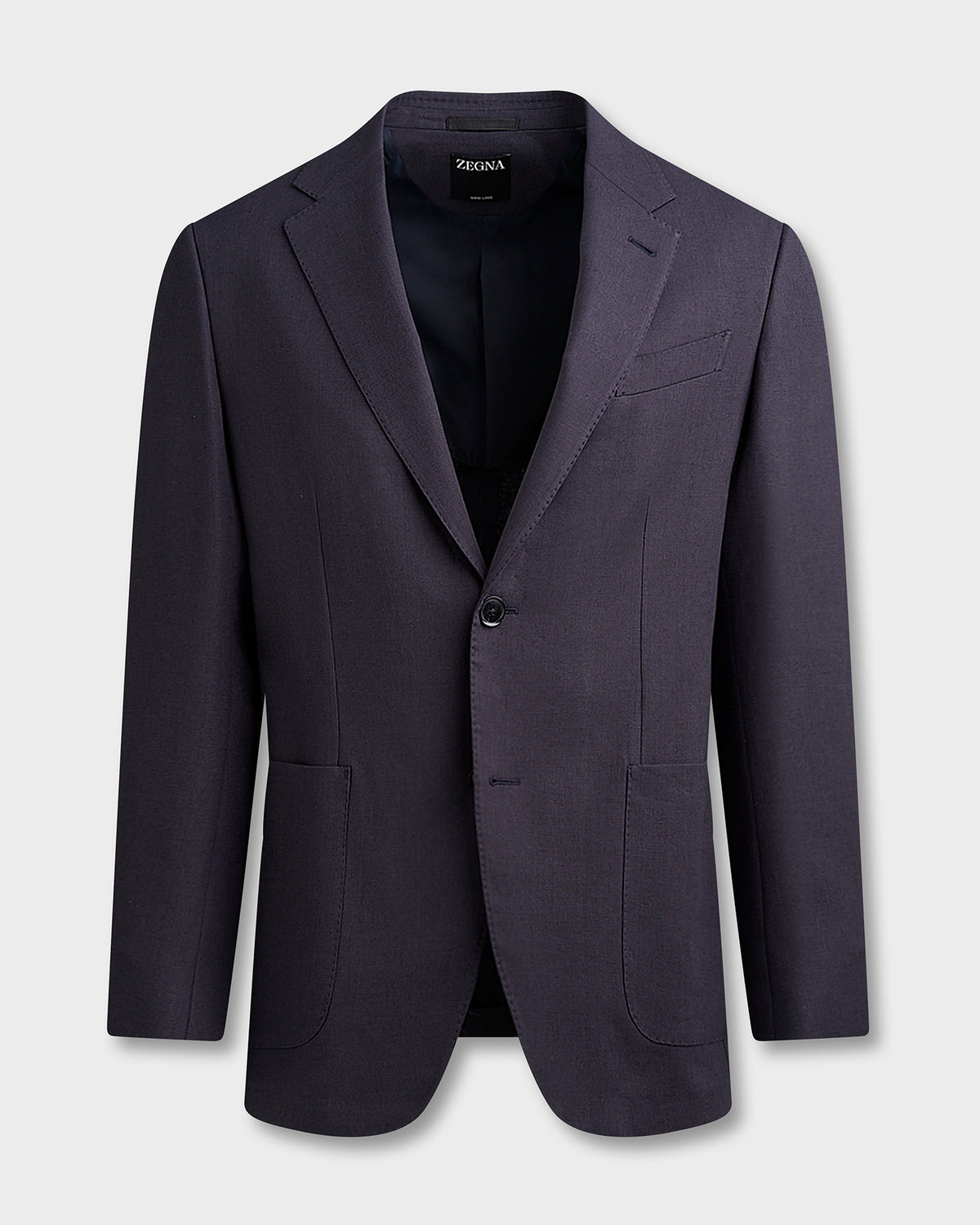 Zegna Dark Navy Oasi Linen Sports Jacket– Parker & Co.