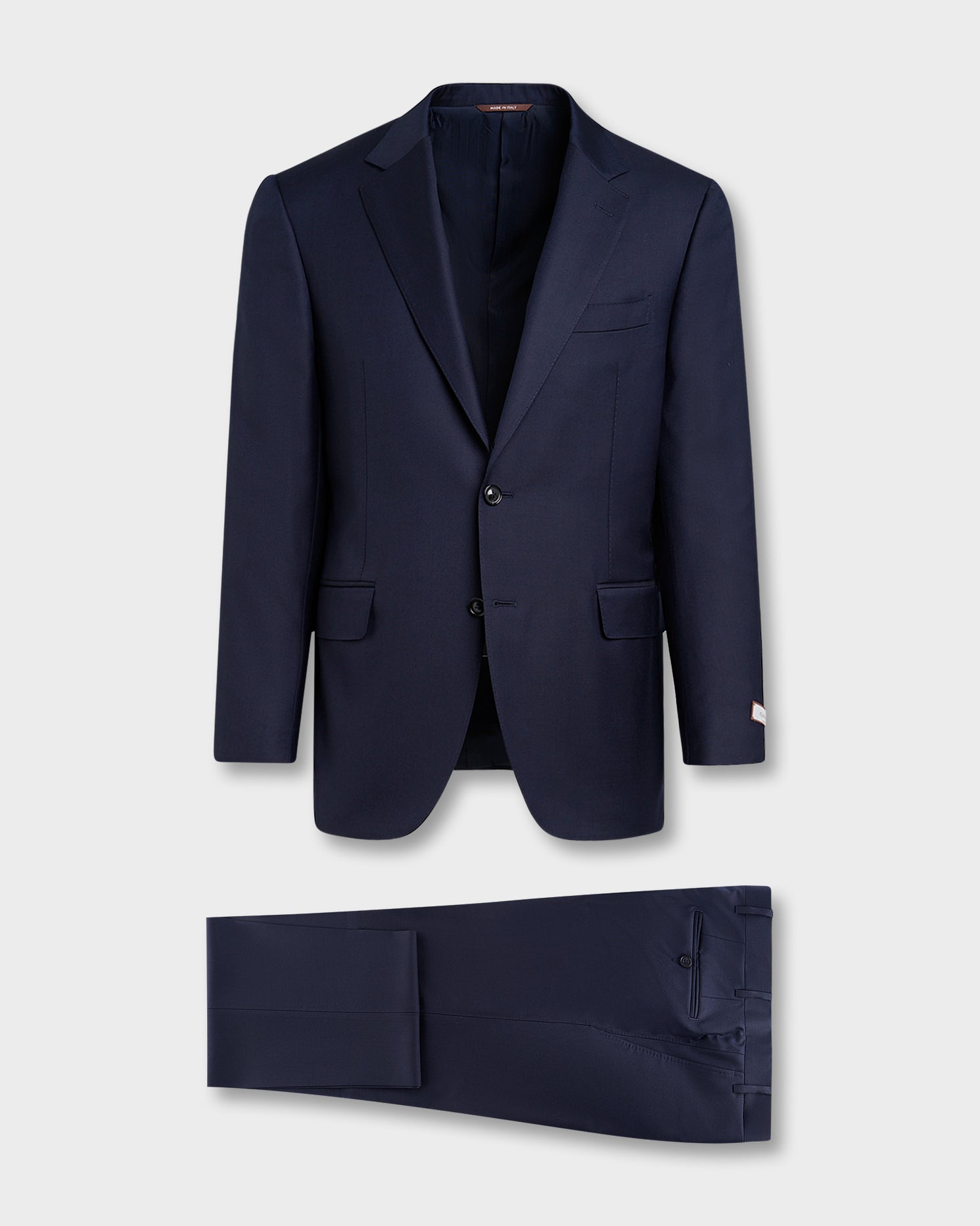 Canali Navy Super 150s Wool Suit– Parker & Co.