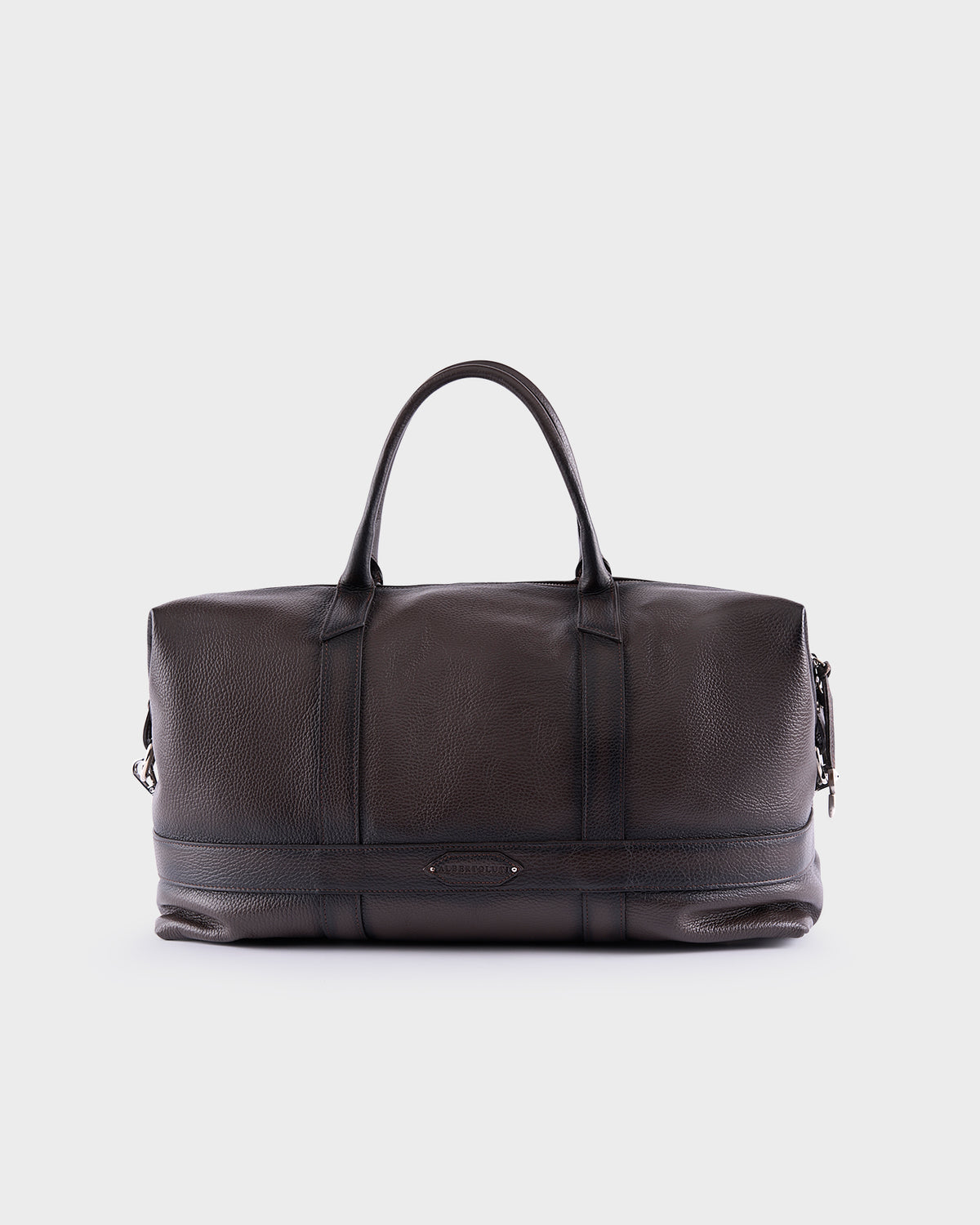 Alberto Luti Brown Leather Weekender Bags– Parker & Co.