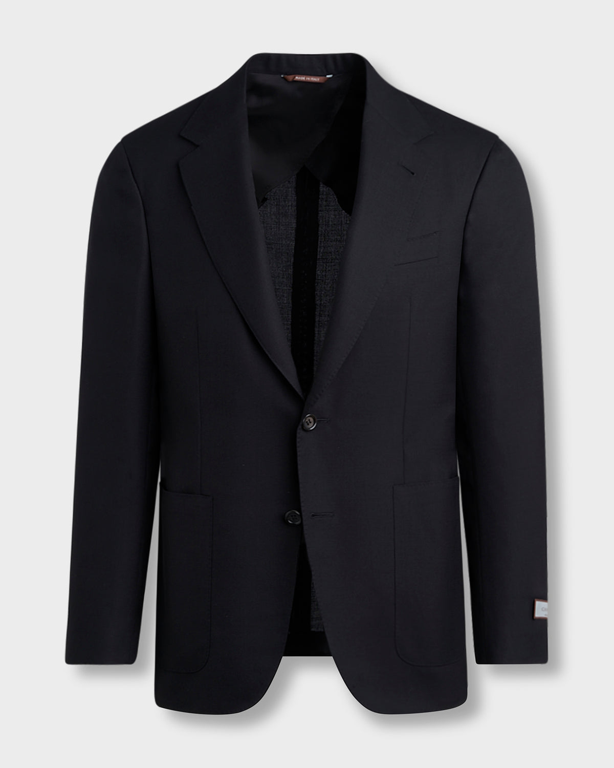 Canali Black Impeccabile Pure Wool Sports Jacket– Parker & Co.