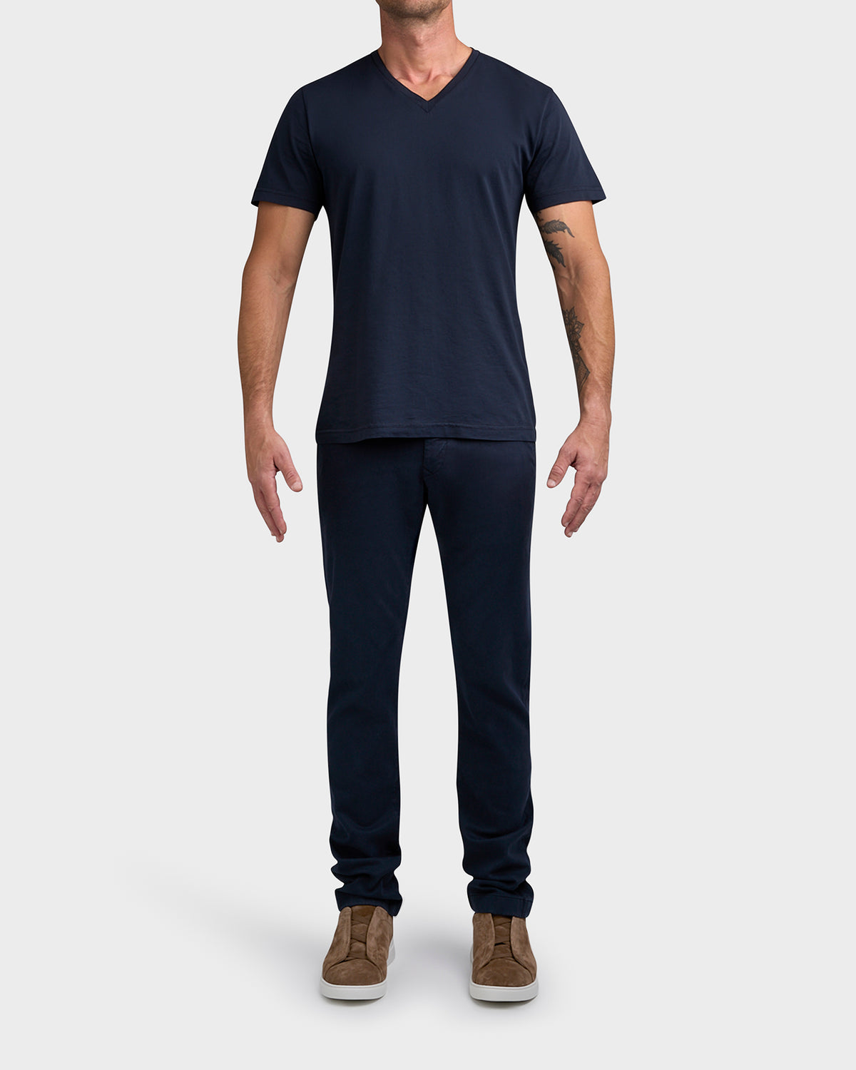 Jacob Cohen Navy Bobby Modal Cotton Chinos– Parker & Co.