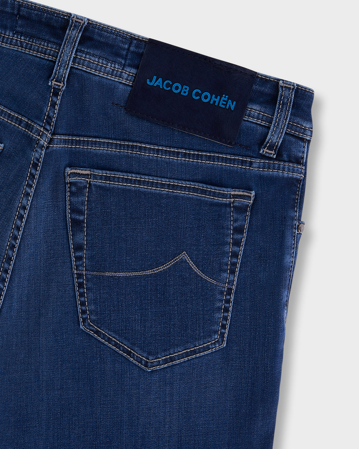Jacob Cohen Ink Blue Bard Cotton Lyocell Slim Fit Jeans– Parker & Co.